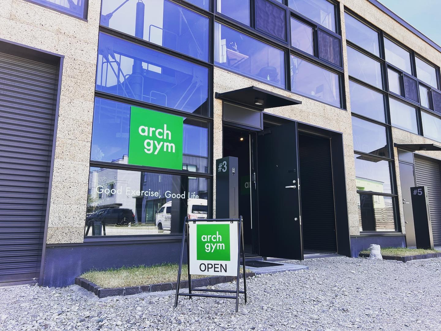 本日オープン | arch gym / 運動初心者専門のパーソナルジム