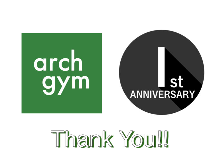 オープン1周年！！ – arch gym | 函館パーソナルトレーニングジム